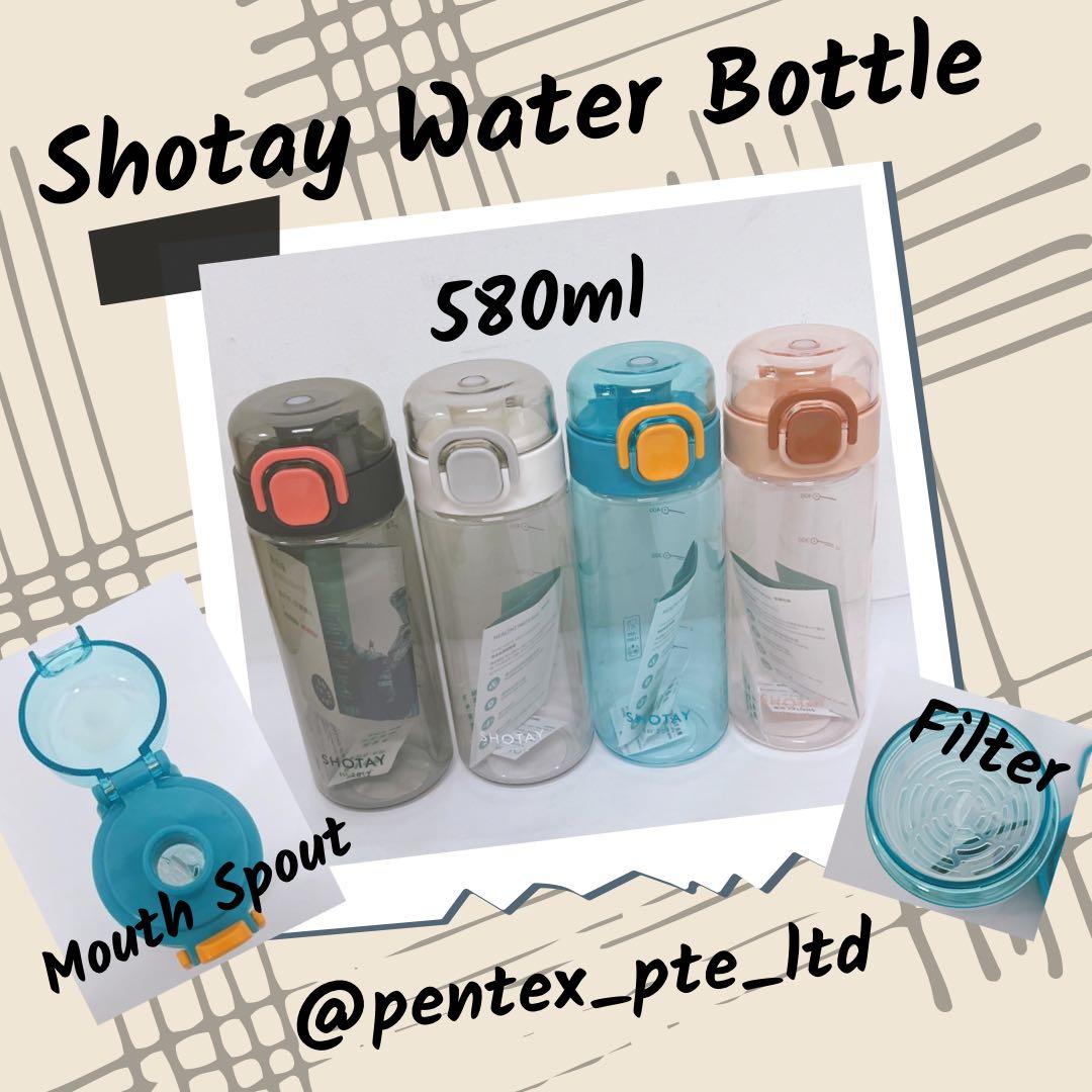 Shotay Water Bottle 580ml/650ml, Furniture & Home Living, Kitchenware & Tableware, Water Bottles ...
