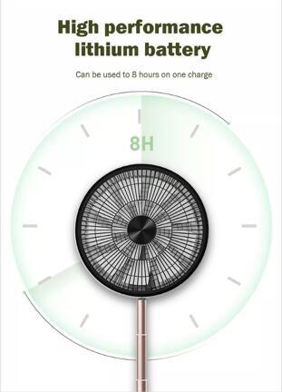 MI Smartfrog Standing Foldable fan portable desk wireless smart frog ...