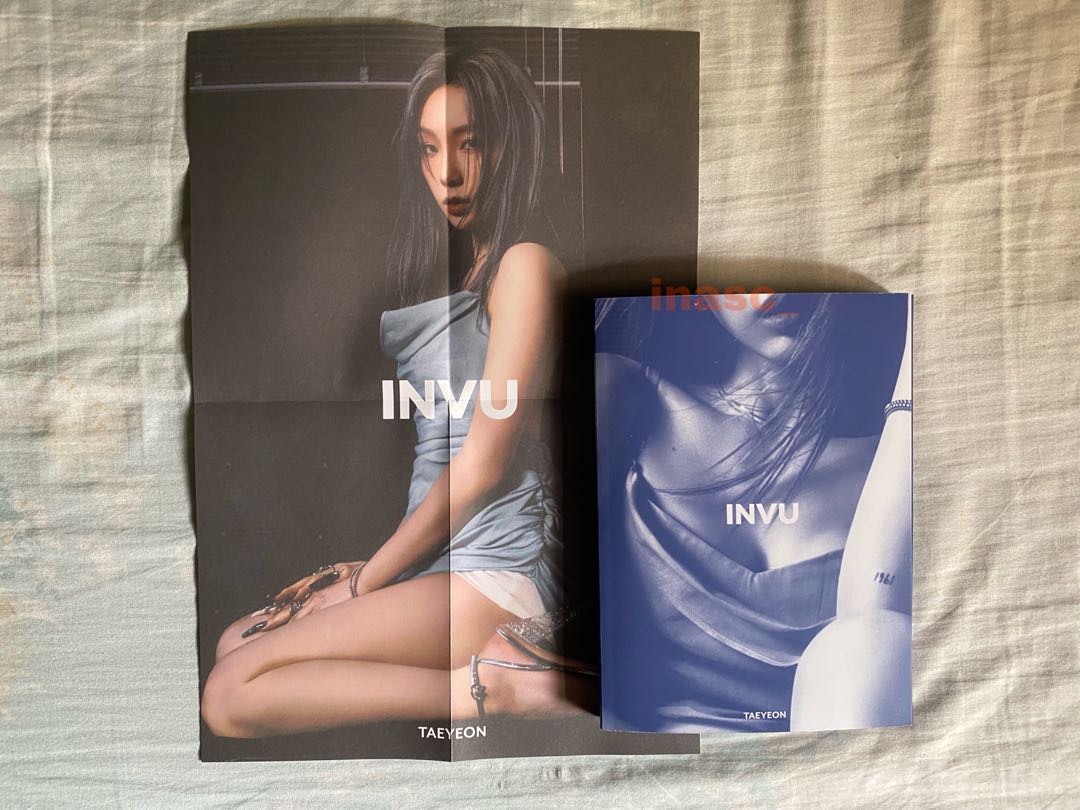 SNSD Taeyeon INVU (Blue Ver.), Hobbies & Toys, Memorabilia & Collectibles, K-Wave on Carousell