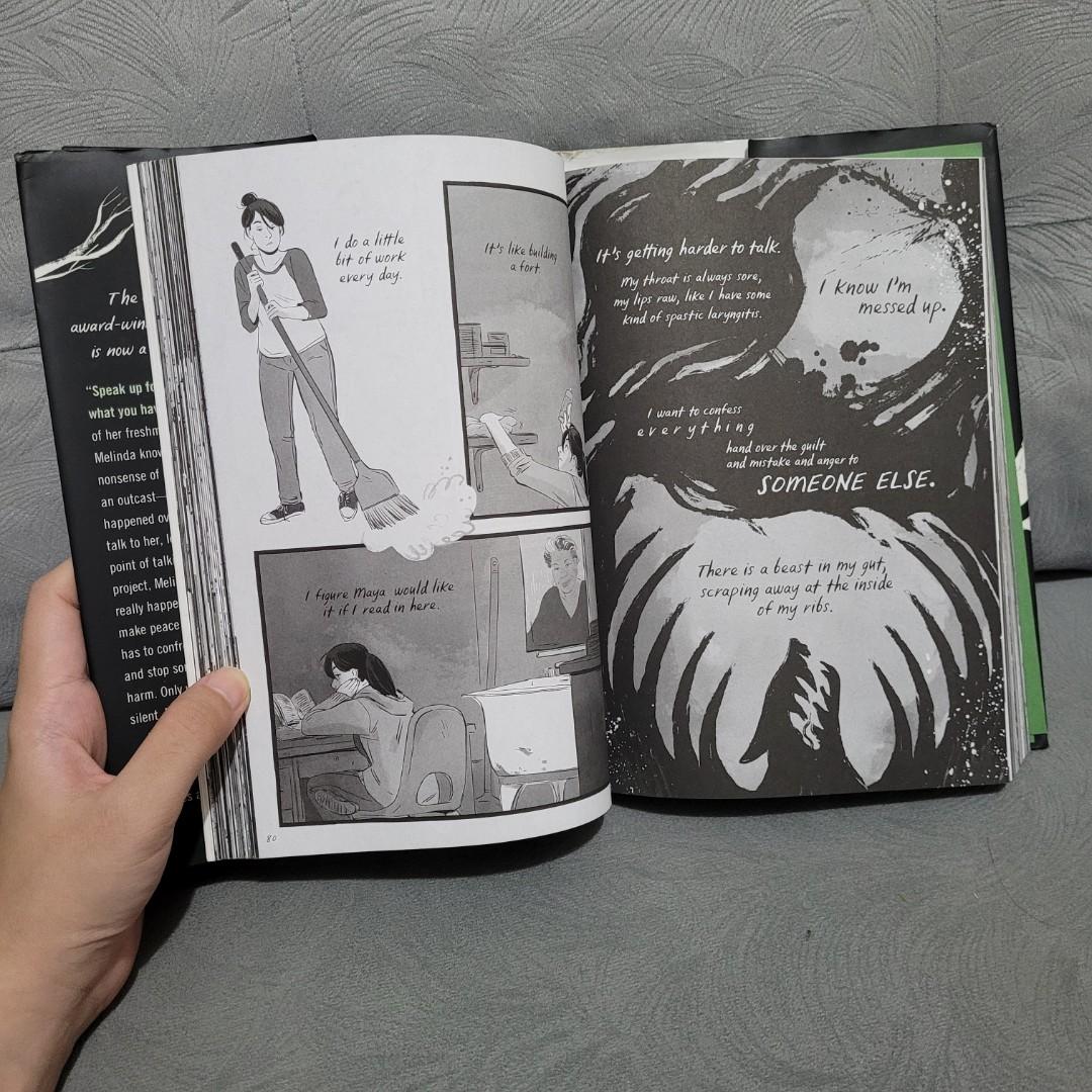 Speak: The Graphic Novel by Laurie Halse Anderson and Emily Carroll ...