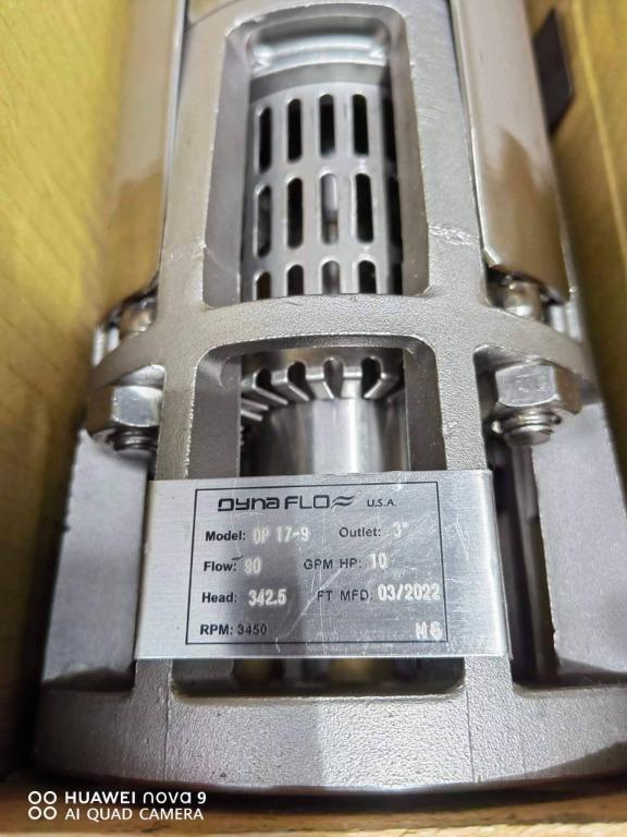 Submersible dynaflo pump, Commercial & Industrial, Construction Tools ...