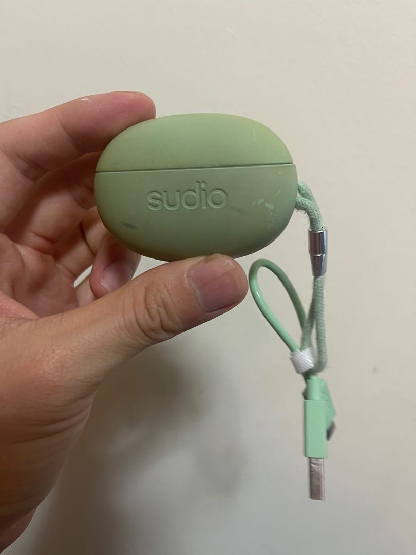 Sudio earbuds with casing use for 6 months, Audio, Earphones on Carousell