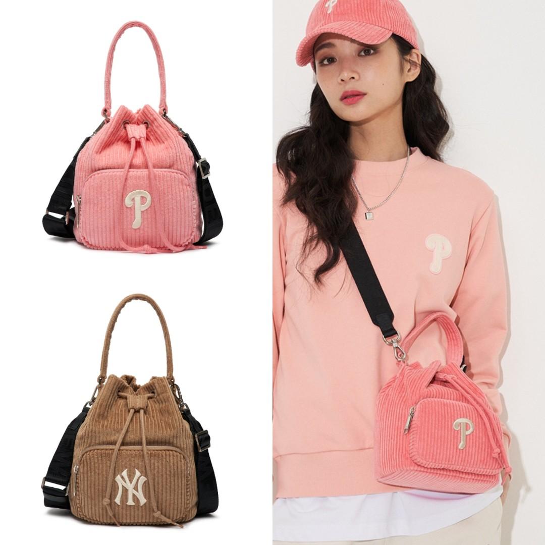 Tas MLB Bucket Bag, Barang Mewah, Tas & Dompet di Carousell