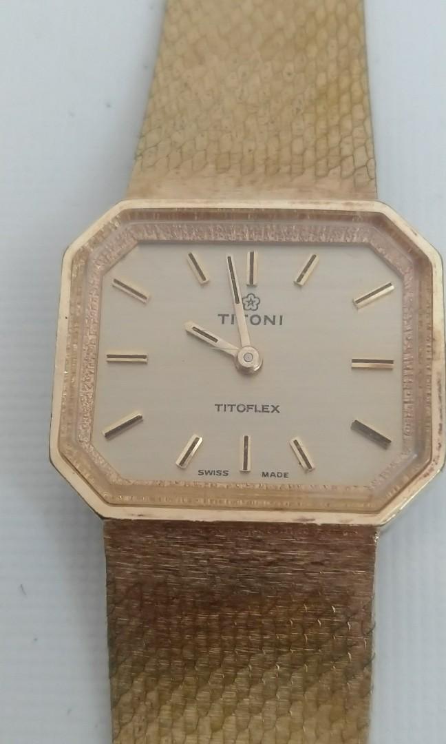 Titoni Titoflex manual winding ladies watch, Women's Fashion, Watches ...