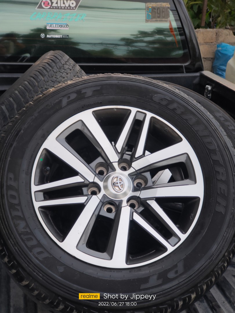 Toyota Mags And Tires, Car Parts & Accessories, Mags and Tires on Carousell
