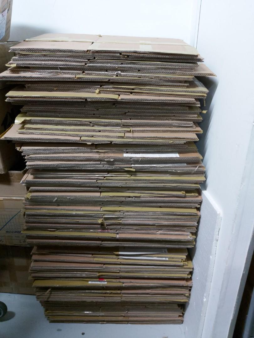 Used cartons, Furniture & Home Living, Home Improvement & Organisation ...