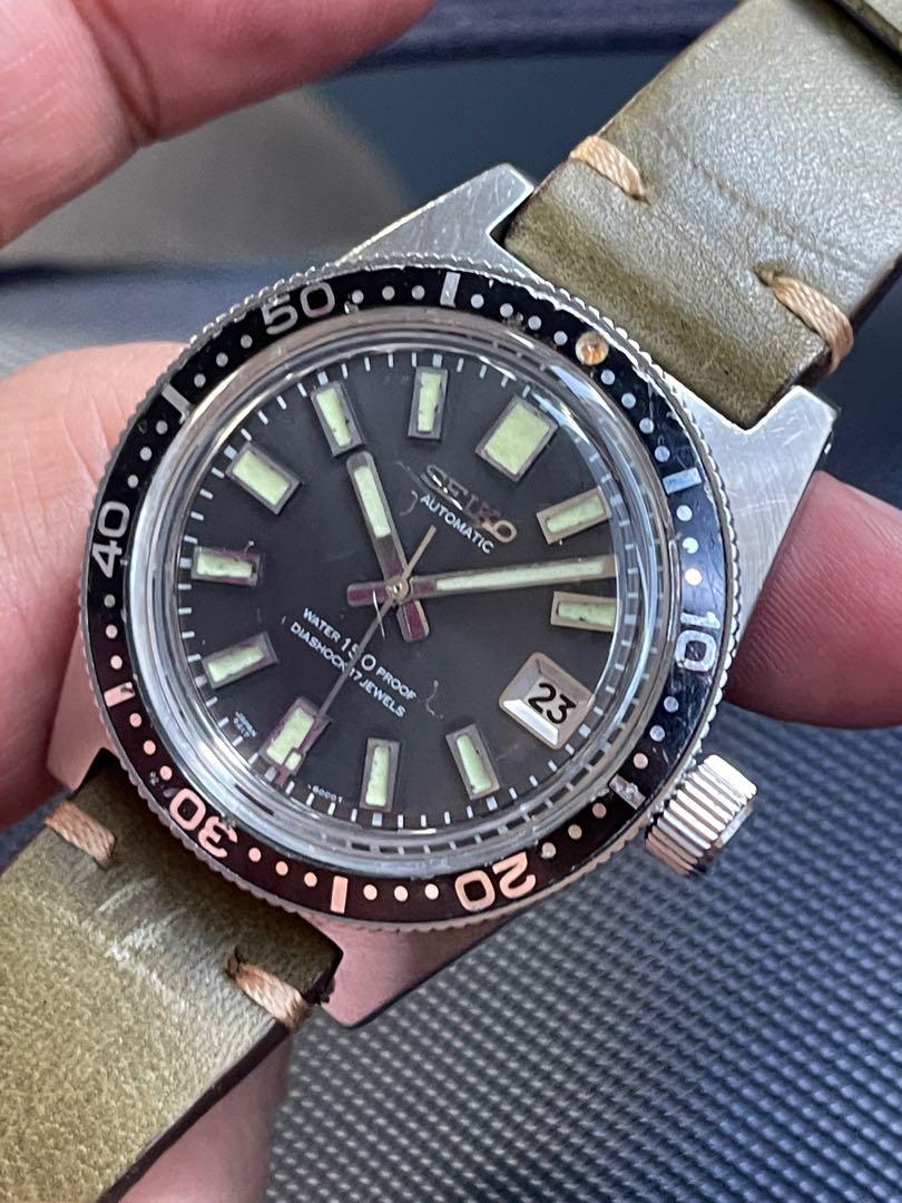 Vintage Rare seiko 6217 mas first diver Seiko, Luxury, Watches on Carousell