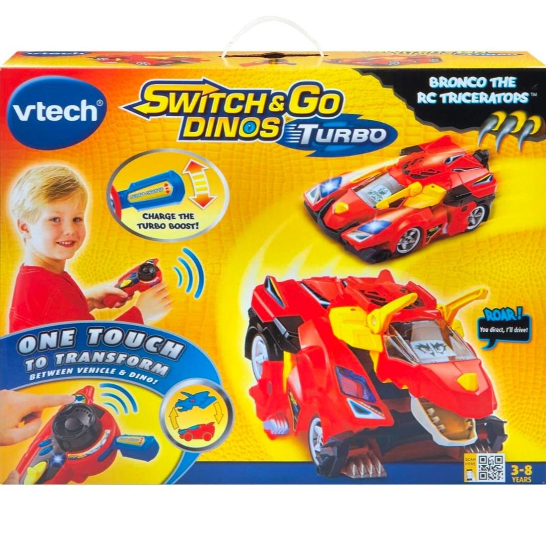 Vtech Switch & Go Dinos - Radiops, Super Turbo Triceratops RC, Hobbies ...