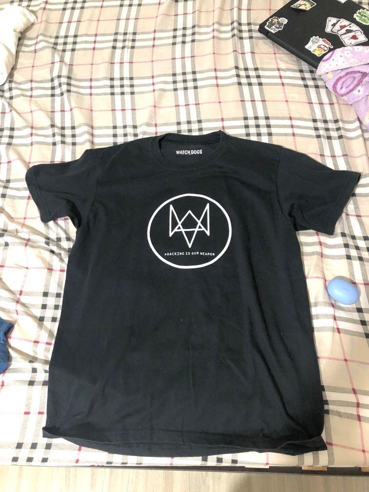 Watch dogs shirt, Men's Fashion, Tops & Sets, Tshirts & Polo Shirts on ...