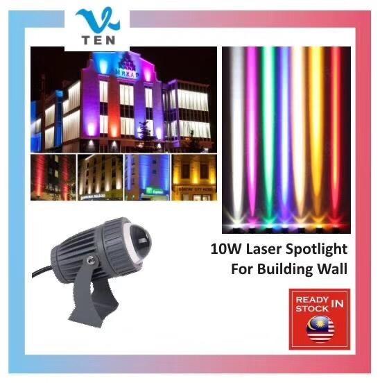Waterproof 10W Long Distance Laser Light Building Flood Lamp, Furniture ...