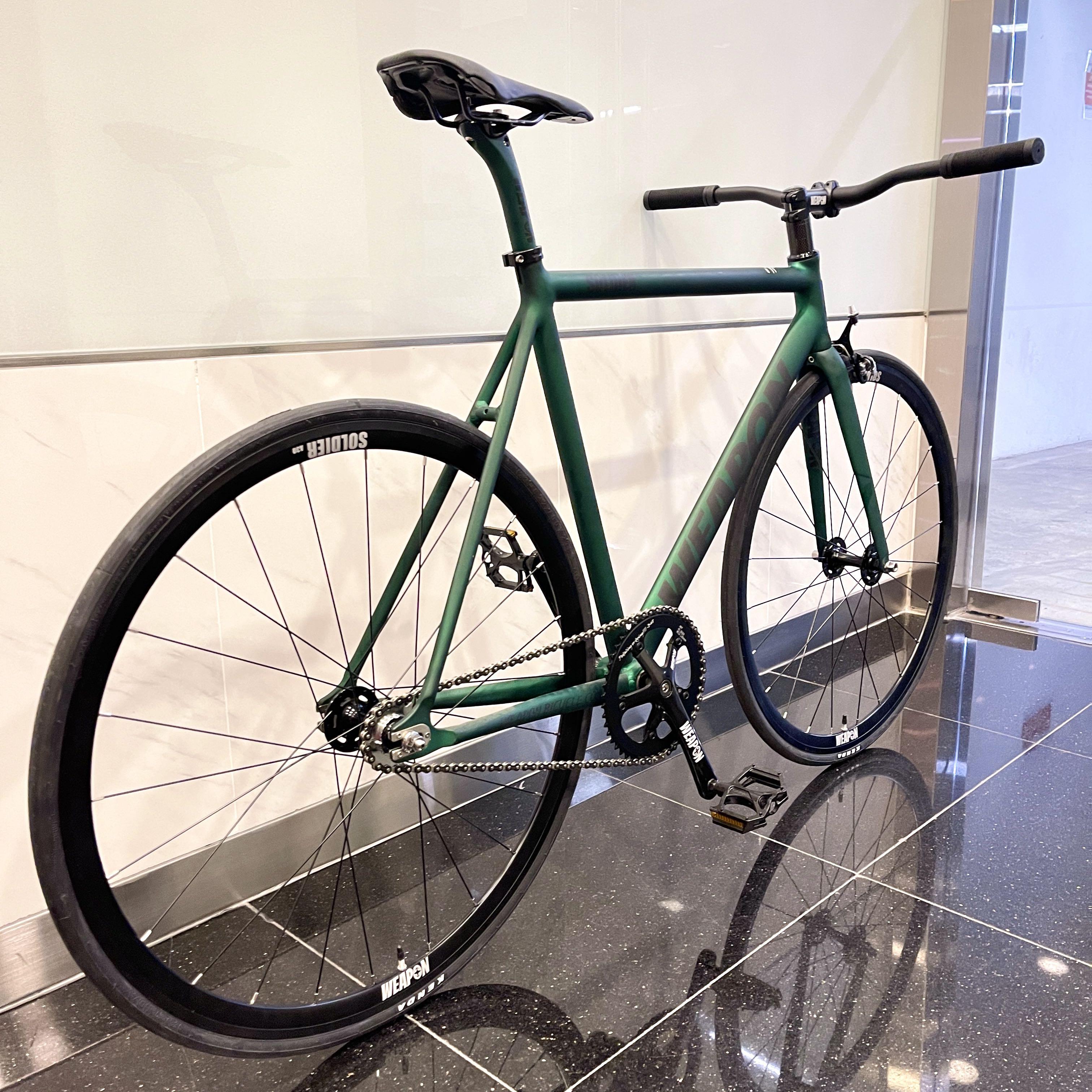 Weapon fixie bike/frame set (430) complete bike (730)/fixed gear bike ...