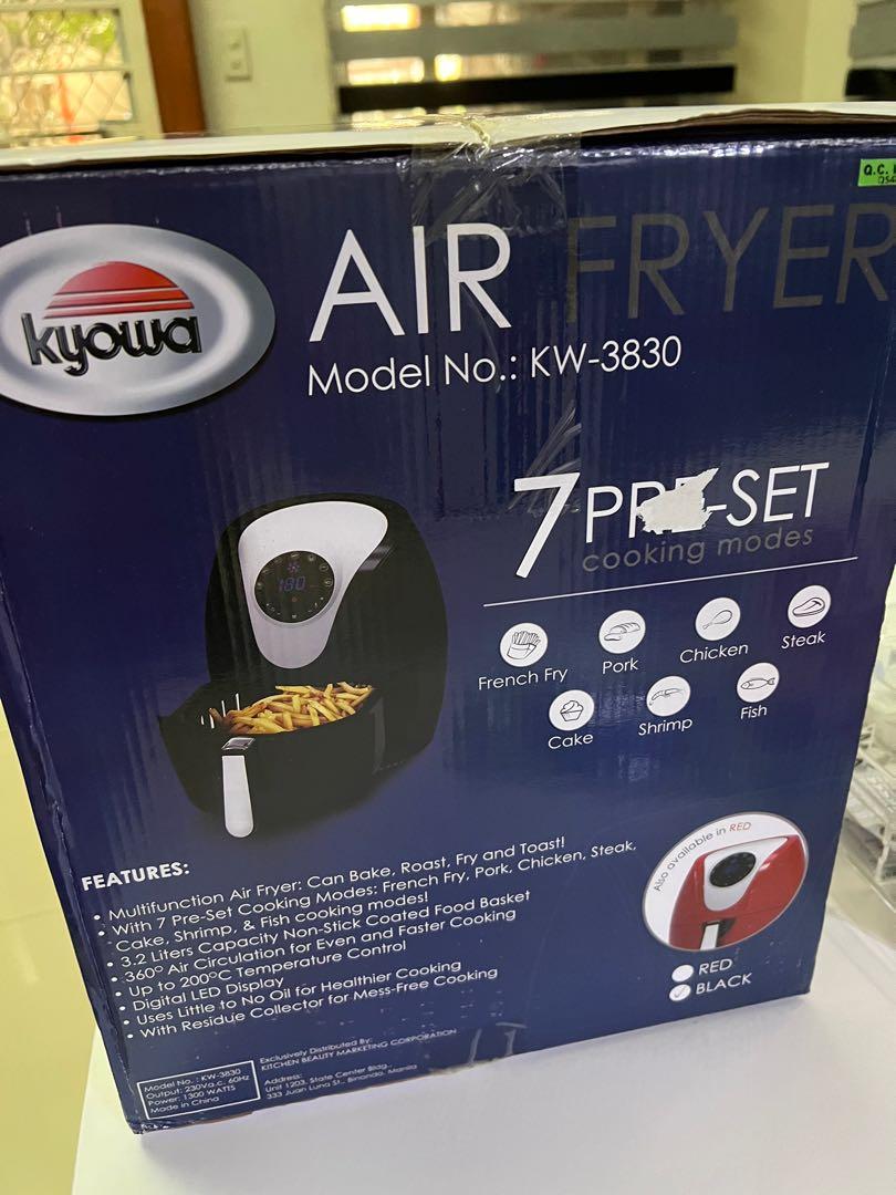 Won in office raffle - Kyowa Air Fryer, TV & Home Appliances, Kitchen ...