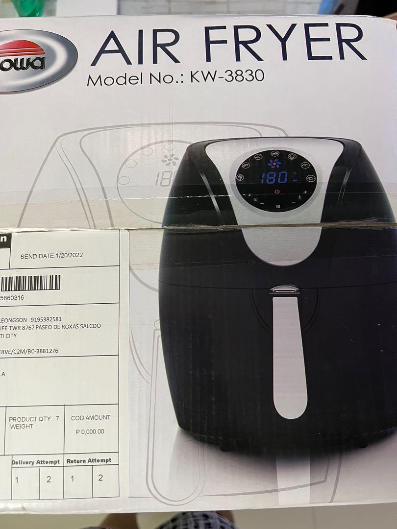 Won in office raffle - Kyowa Air Fryer, TV & Home Appliances, Kitchen ...