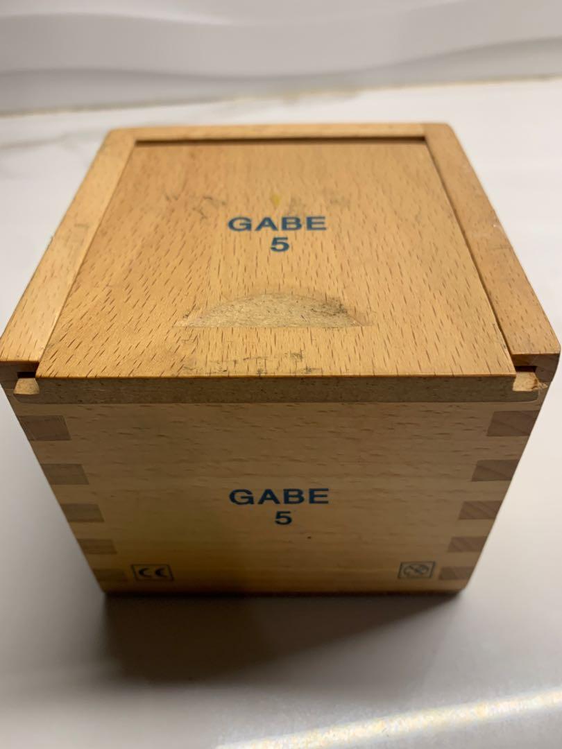 Wood Gabe Cube Teaching Tool Creative Learning Educational Preschool ...