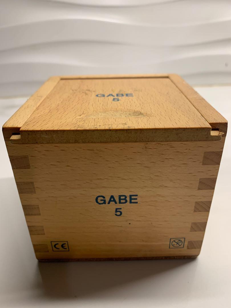 Wood Gabe Cube Teaching Tool Creative Learning Educational Preschool ...