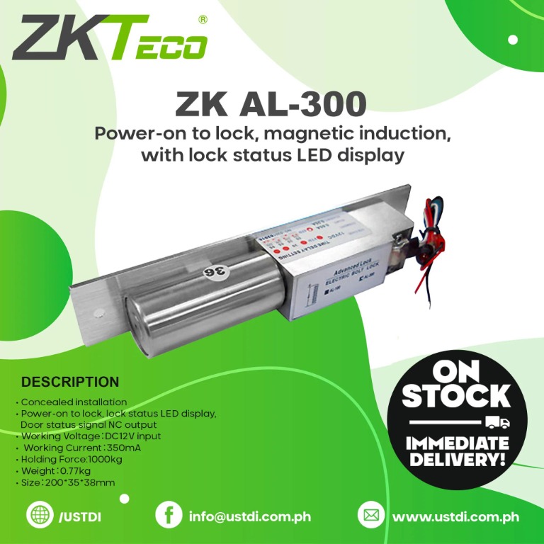 ZKTeco ZK AL-300, Furniture & Home Living, Security & Locks, Other Security Devices on Carousell
