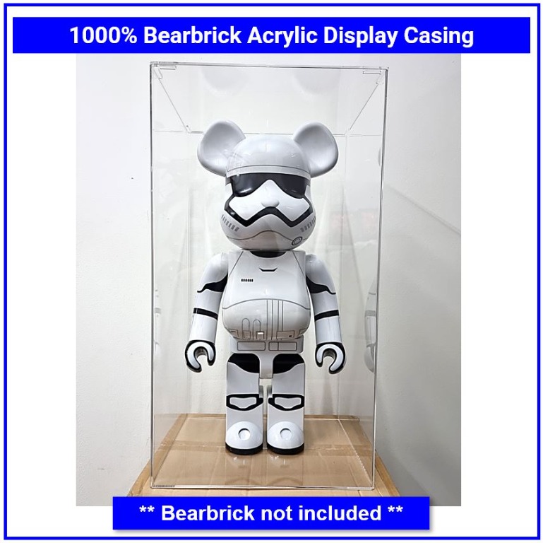 1000% Bearbrick Box Premium Acrylic Display Box (SG READY STOCK ...