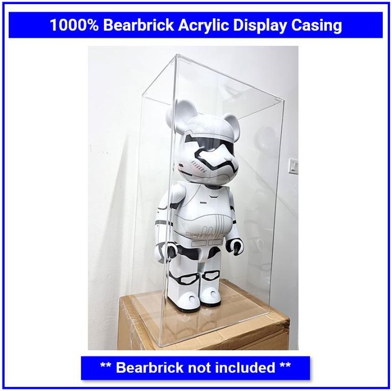 1000% Bearbrick Box Premium Acrylic Display Box (SG READY STOCK ...
