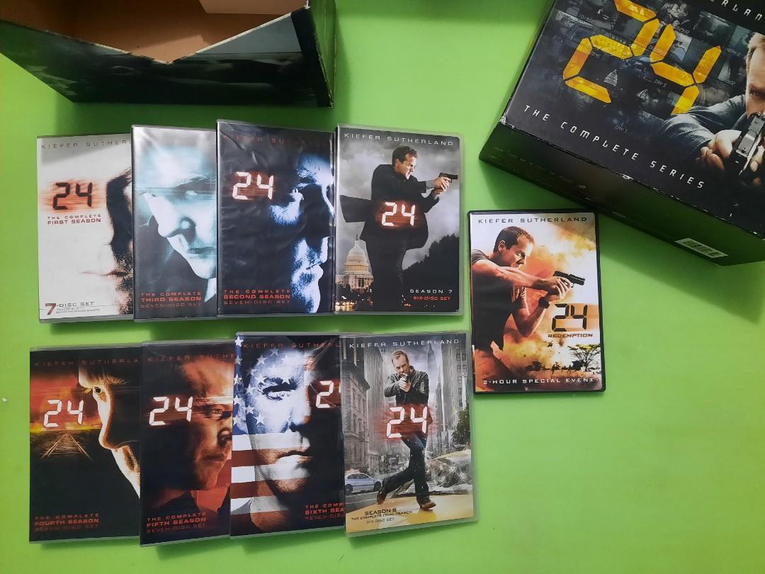 24: THE COMPLETE SERIES [DVD BOXSET, 56 DISC], Hobbies & Toys, Music ...