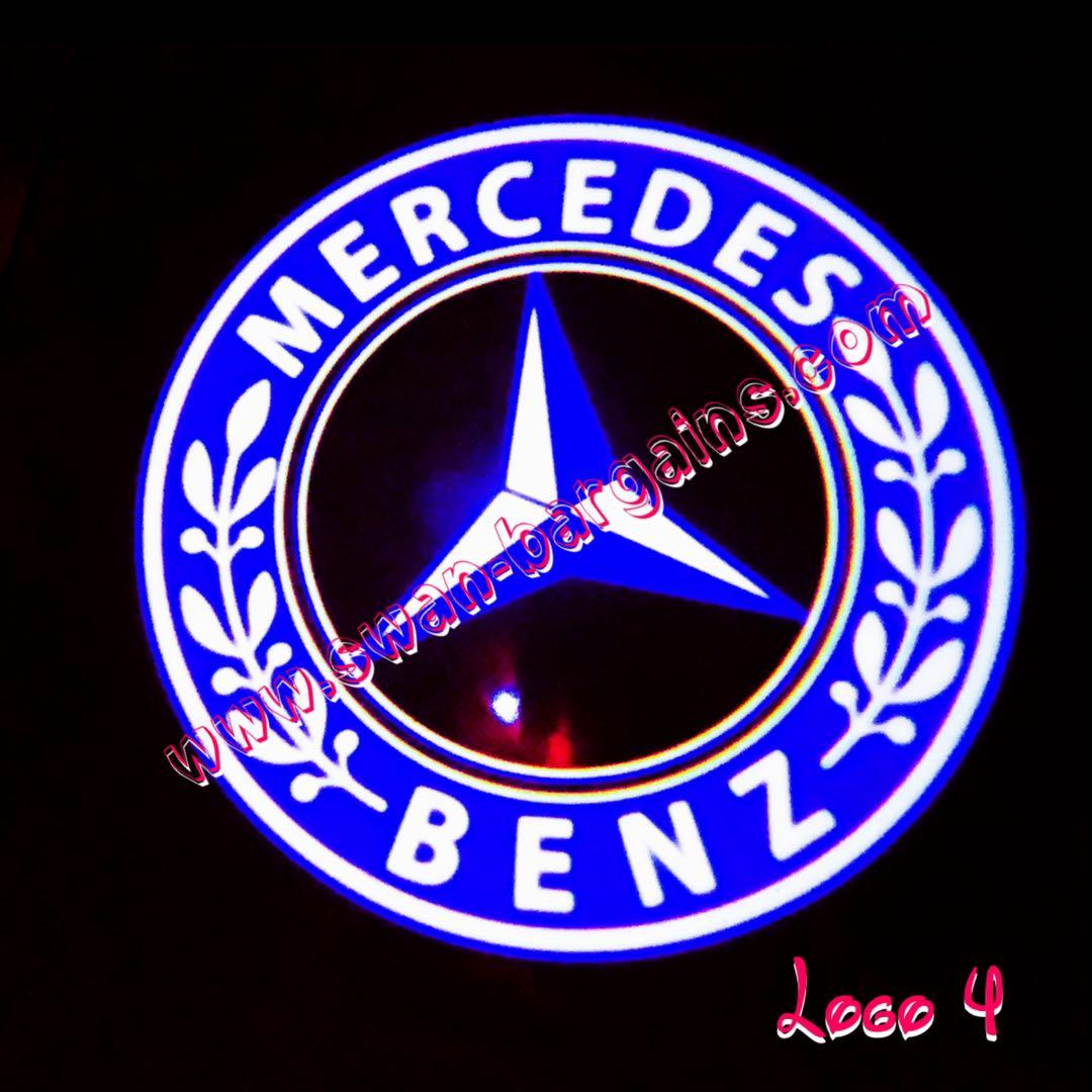 2pcs Integrated Mercedes Benz Various Designs High Quality Aluminum ...