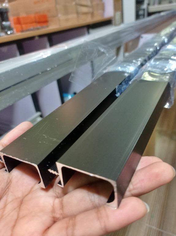 3 meters Aluminum Continuous C Grab Handle, Furniture & Home Living ...