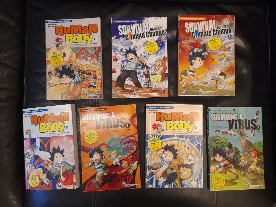 $4 each! SURVIVAL SCIENCE COMICS to Clear!, Hobbies & Toys, Books ...