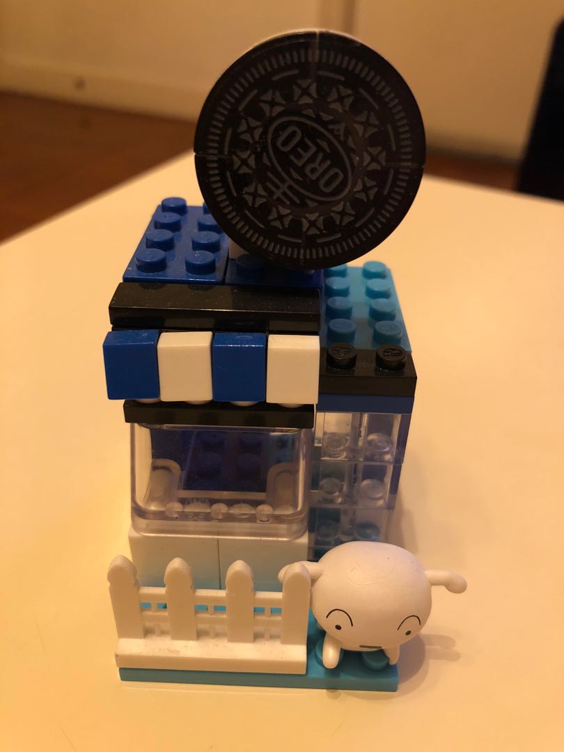 7-11 小白Oreo Lego, 興趣及遊戲, 玩具 & 遊戲類 - Carousell