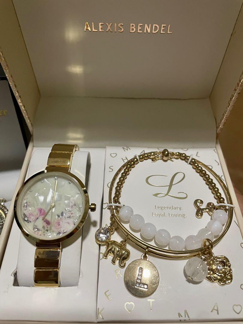 Alexis Bendel Watch w/ Bracelet charms, Women's Fashion, Watches ...