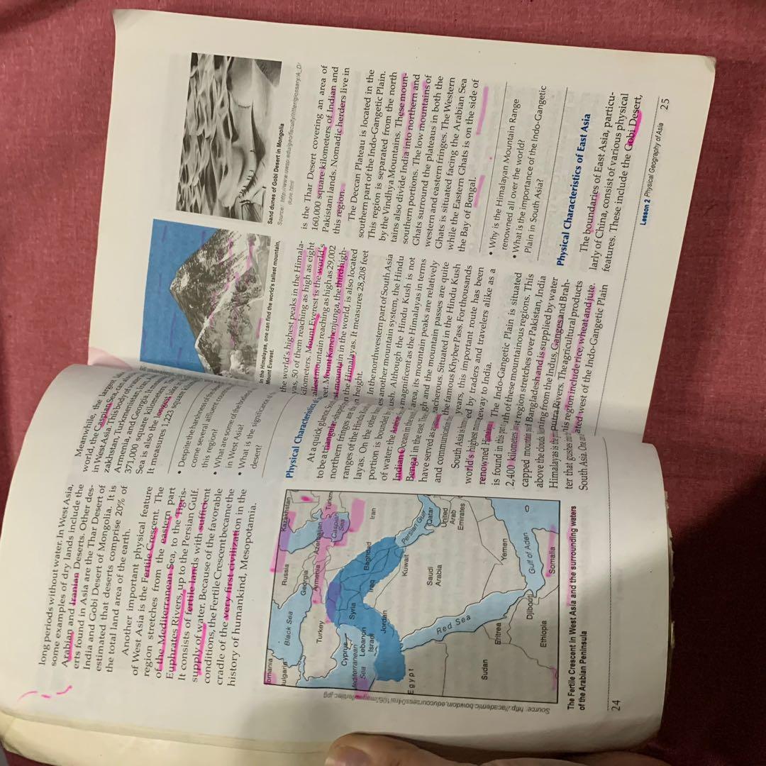 Asian Civilization book (Araling Panlipunan Hekasi Sibika), Hobbies ...