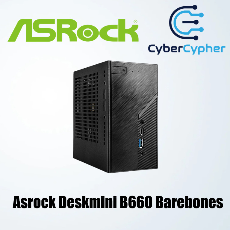ASRock DESKMINI B660 Barebones, Computers & Tech, Desktops on Carousell