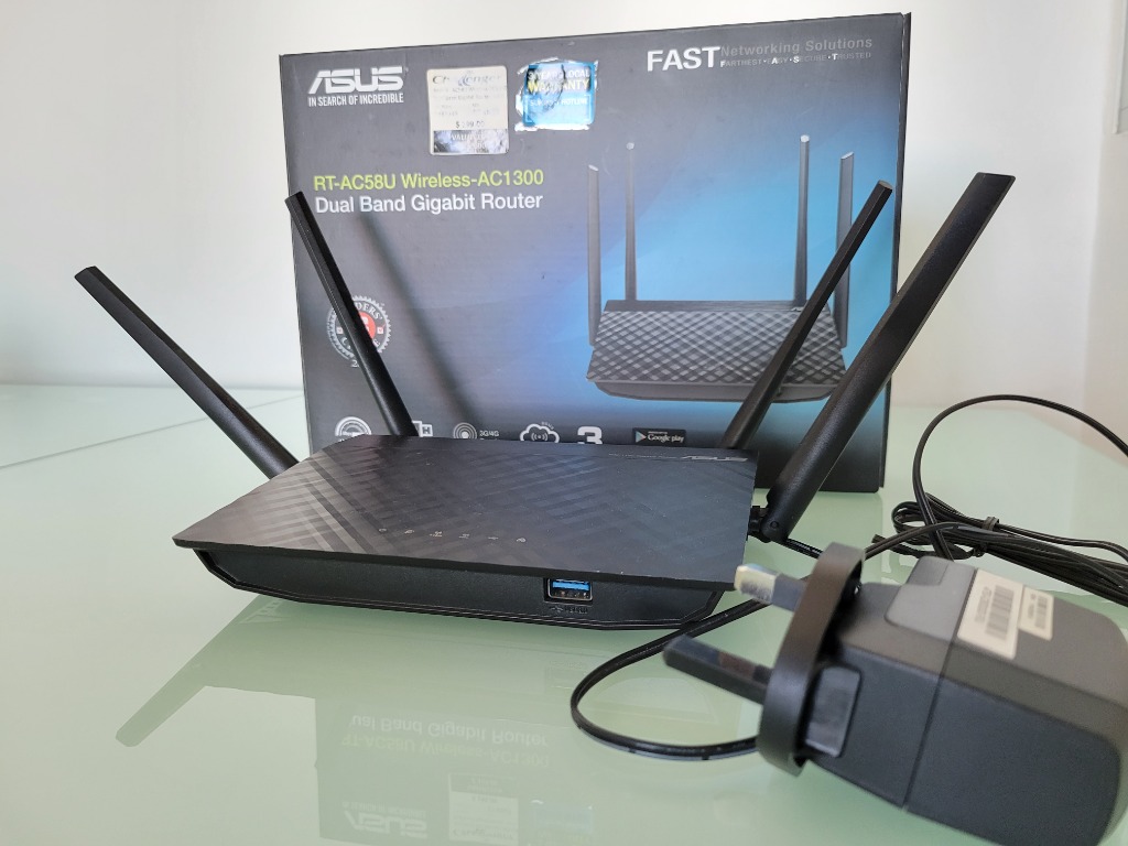 ASUS RT-AC58U WIRELESS-AC1300 DUAL BAND GIGABIT ROUTER, Computers ...