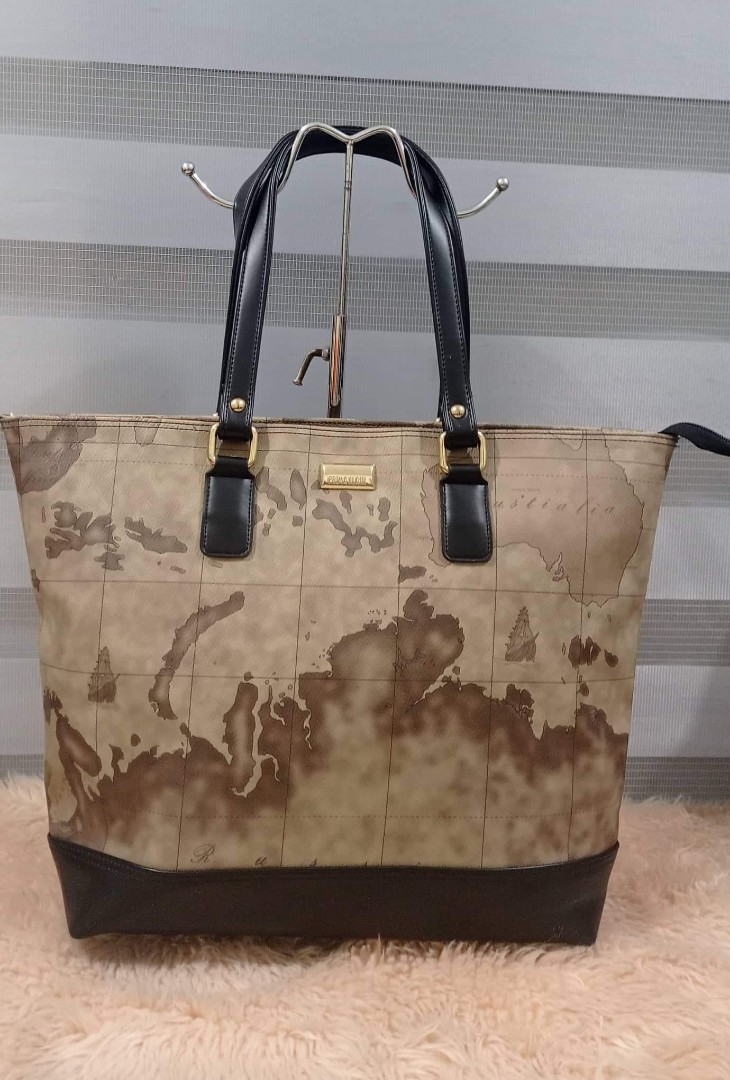 Authentic preloved PRIMA CLASSE tote map bag, Luxury, Bags & Wallets on ...