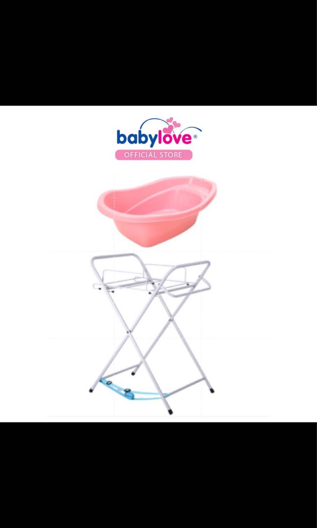 Babylove bathtub stand, Babies & Kids, Bathing & Changing, Bathtub ...