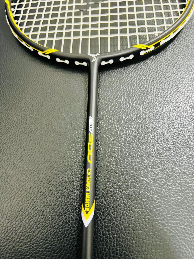 Badminton racket carbon inside, Sports Equipment, Sports & Games ...