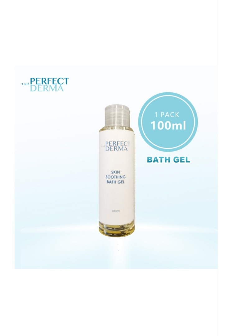Bath Gel 100ml The Perfect Derma(psoriasis/eczema/rich hands/sensitive ...