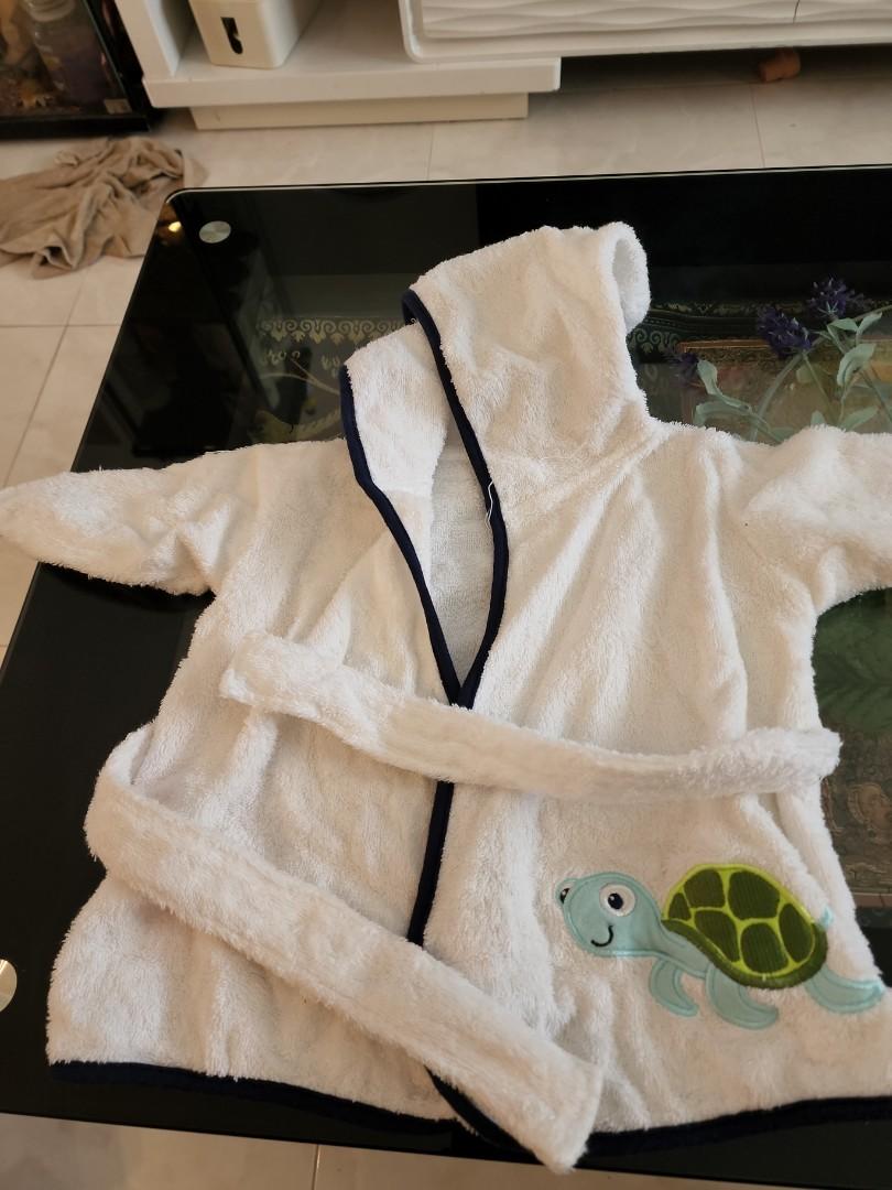 Bathrobe swim robe shower robe for infants and babies, Babies & Kids ...