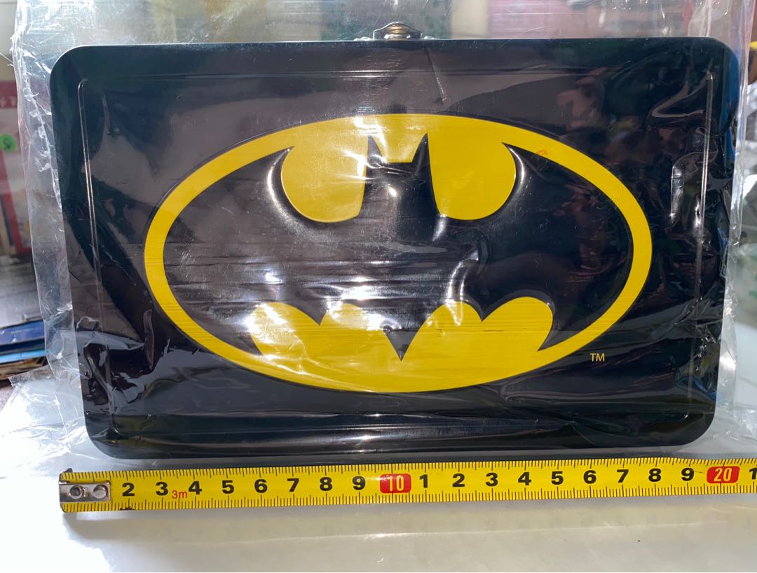 Batman Tin metal supply box, Hobbies & Toys, Memorabilia & Collectibles ...