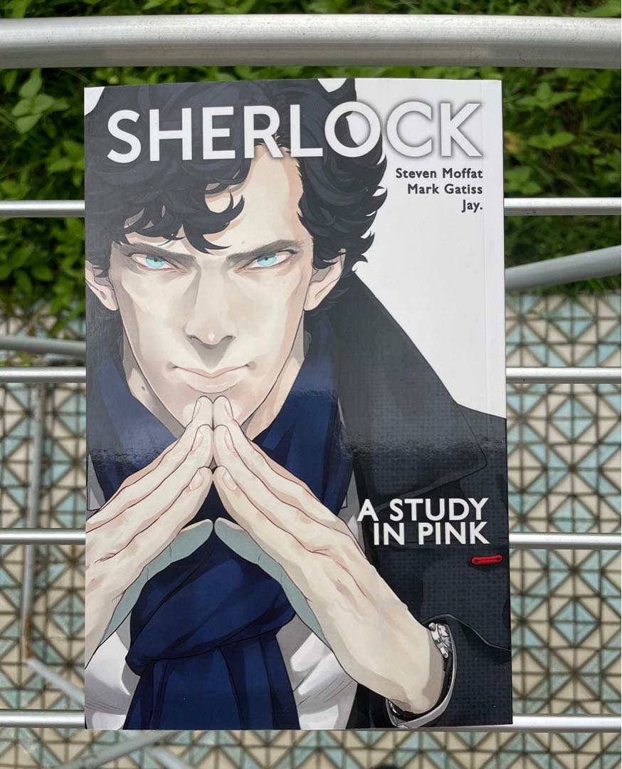 BBC Sherlock a study in pink manga English translation, Hobbies & Toys ...