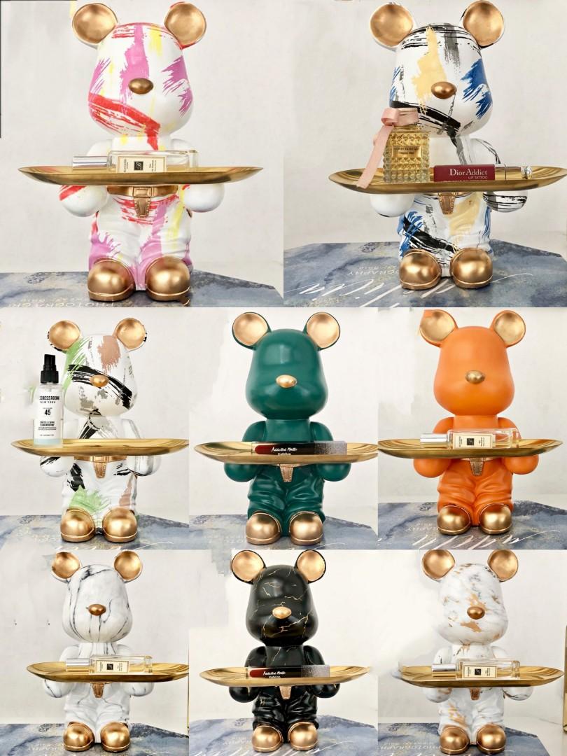 Bearbrick Table Decor, Hobbies & Toys, Toys & Games on Carousell