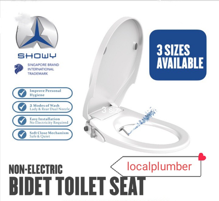 Bidet seat cover/toilet seat cover, Furniture & Home Living, Bathroom ...