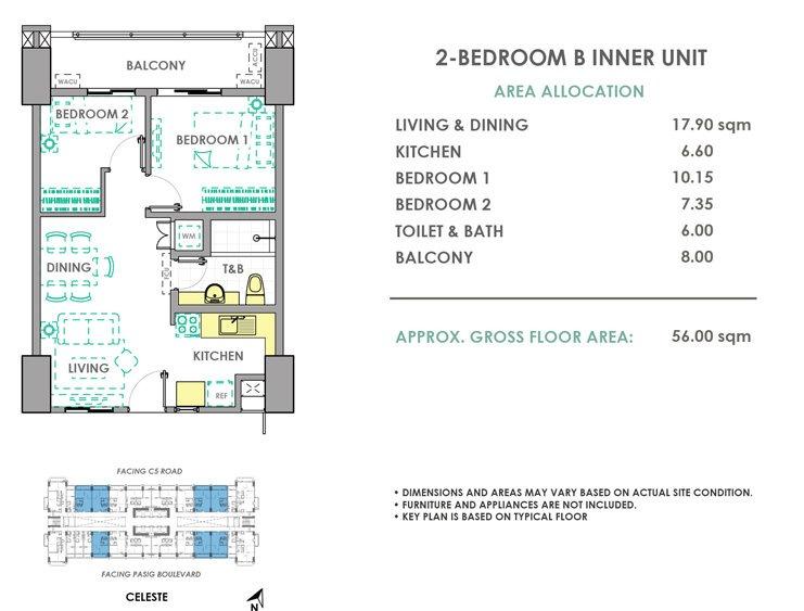 Brand New 2BR Condo Unit at Prisma Residences Celeste Building ...