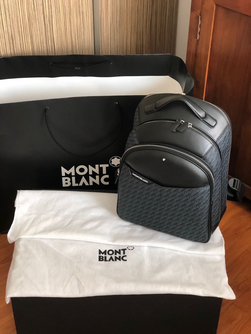 BRAND NEW!! MONT BLACK Back Pack, Luxury, Bags & Wallets on Carousell