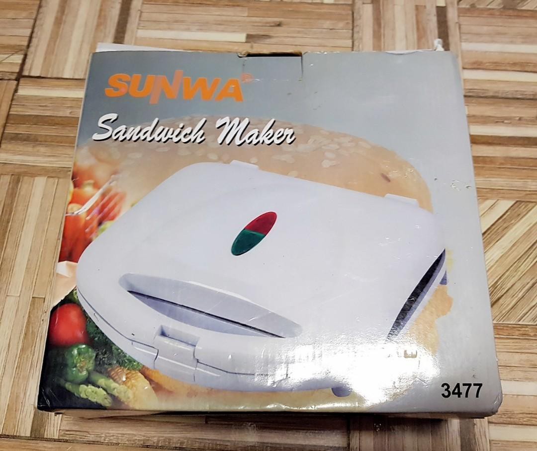 Brand New Sunwa Sandwich Maker, TV & Home Appliances, Kitchen ...