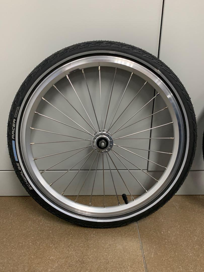 Brompton front wheel, Sports Equipment, Bicycles & Parts, Parts ...