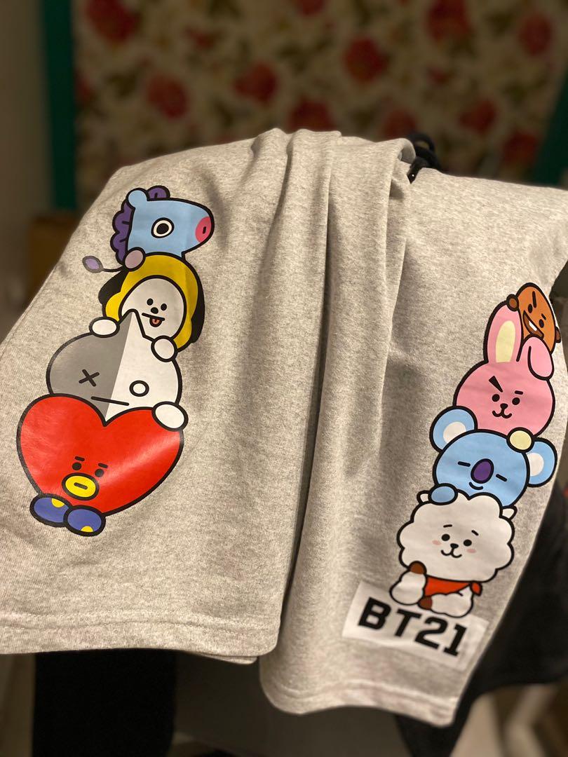 BT21 Pyjamas Set, Women's Fashion, Tops, Shirts on Carousell