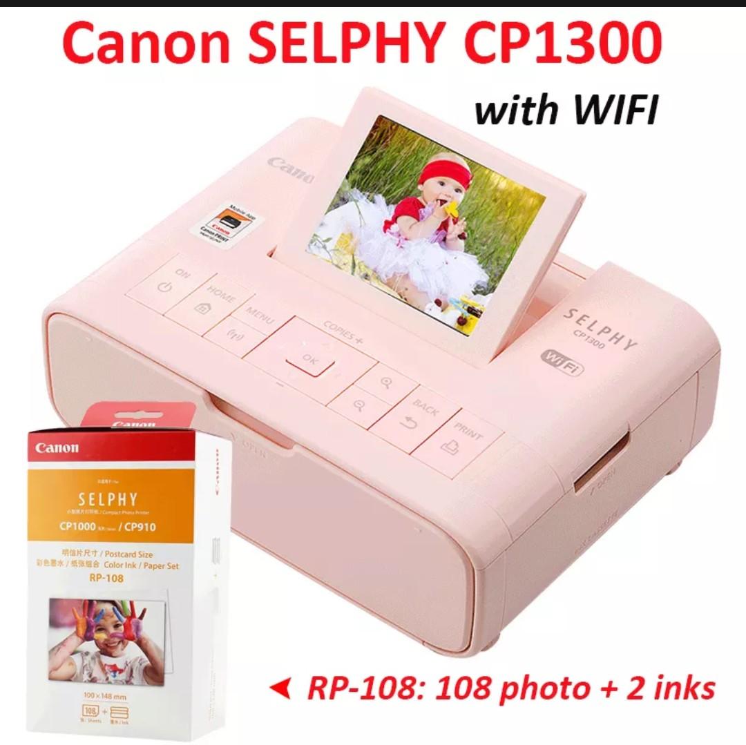Canon Selphy CP 1300 photo printer, Computers & Tech, Printers, Scanners & Copiers on Carousell