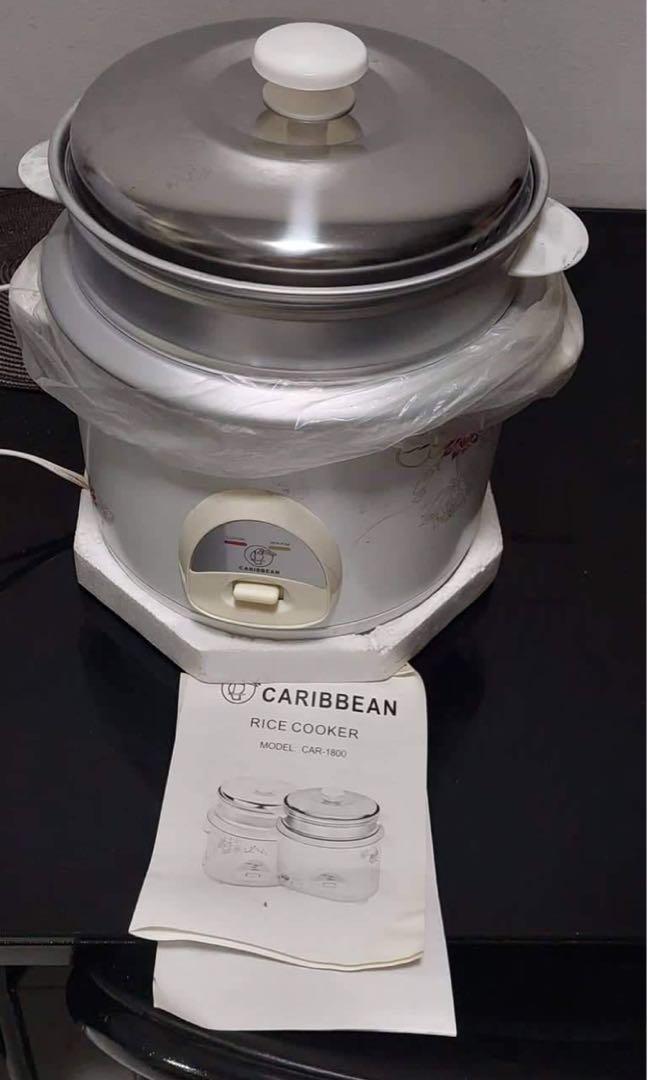 Carribean rice cooker CAR 1800, Furniture & Home Living, Kitchenware ...