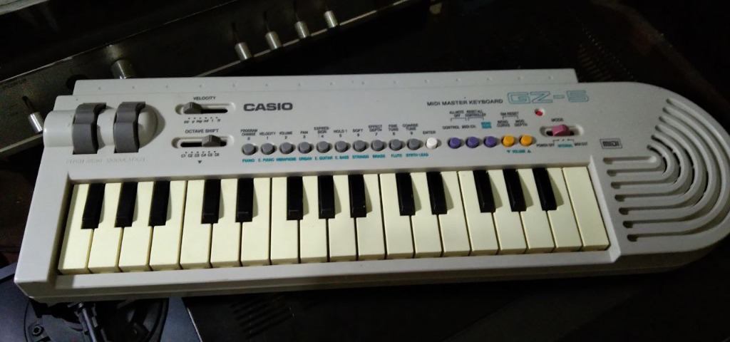 Casio GZ-5 MIDI Master Keyboard vintage, Hobbies & Toys, Music & Media, Musical Instruments on ...