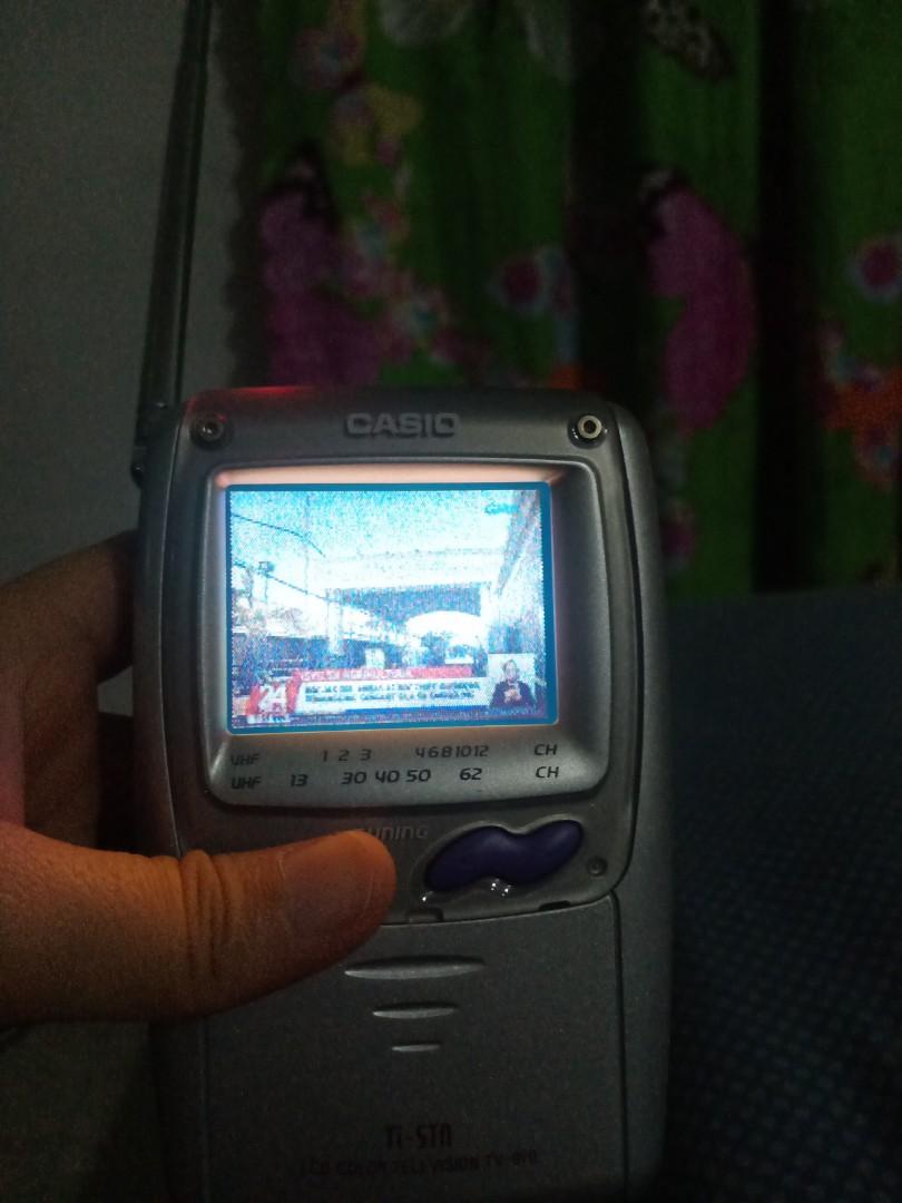 Casio mini tv, Audio, Portable Audio Accessories on Carousell