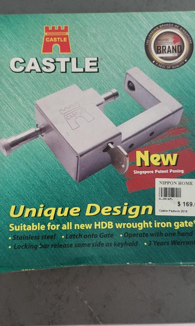Castle Gate Lock, TV & Home Appliances, Other Home Appliances on Carousell